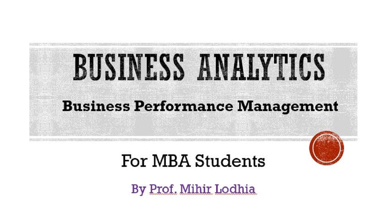 Business Performance Management - Business Performance Management Cycle ...