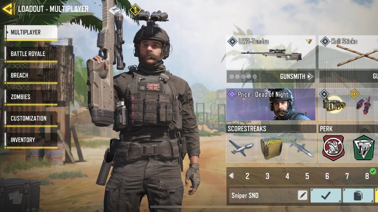 Trying out the *NEW* LW3-Tundra #codm #sniper - YouTube