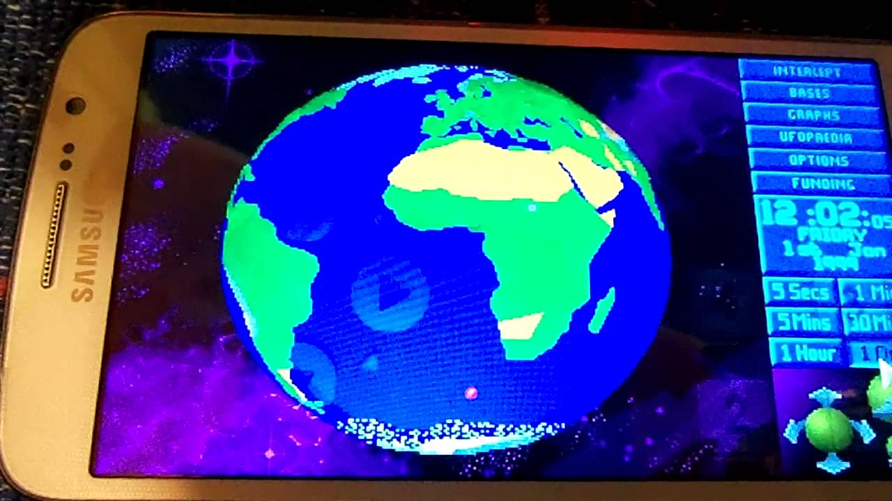 Running X-Com Ufo Defense in Android aDosBox - YouTube