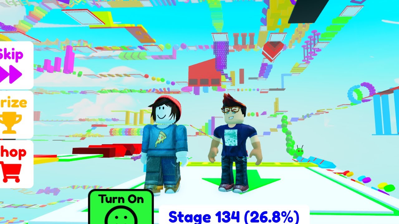 Colorful Roblocks Platforms - YouTube