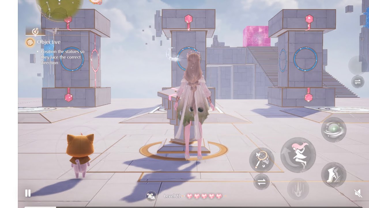 Make 3 statues facing correct direction realm guide Whimstar puzzle ...