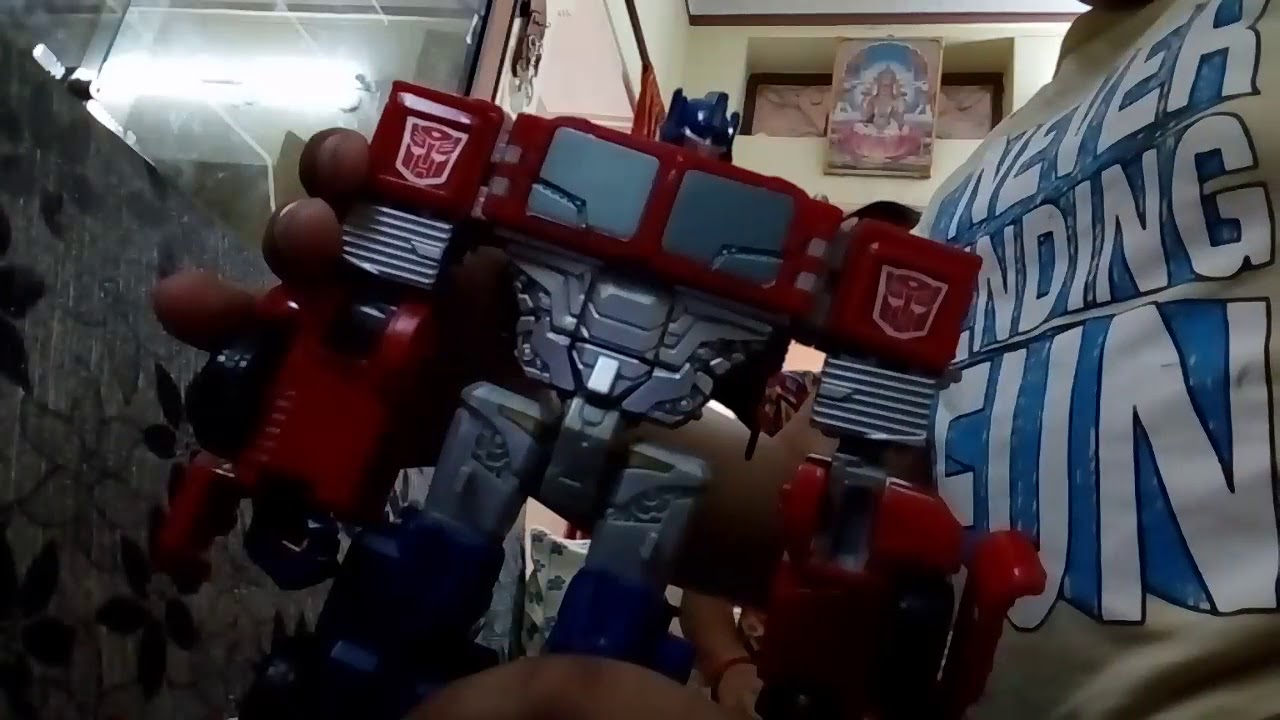 Transformers optimus prime killing kad - YouTube