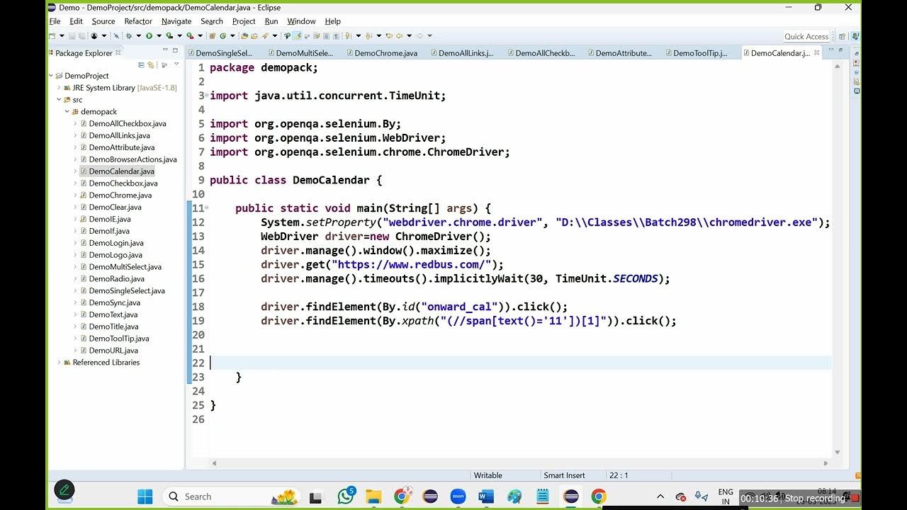 Calendar pop up and Java script alert, confirmation and prompt pop up - YouTube
