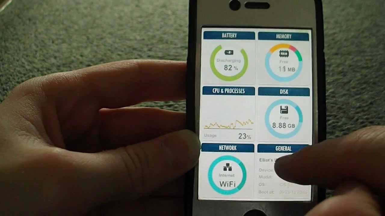 iPhone 4S - App Review - System Utility - YouTube