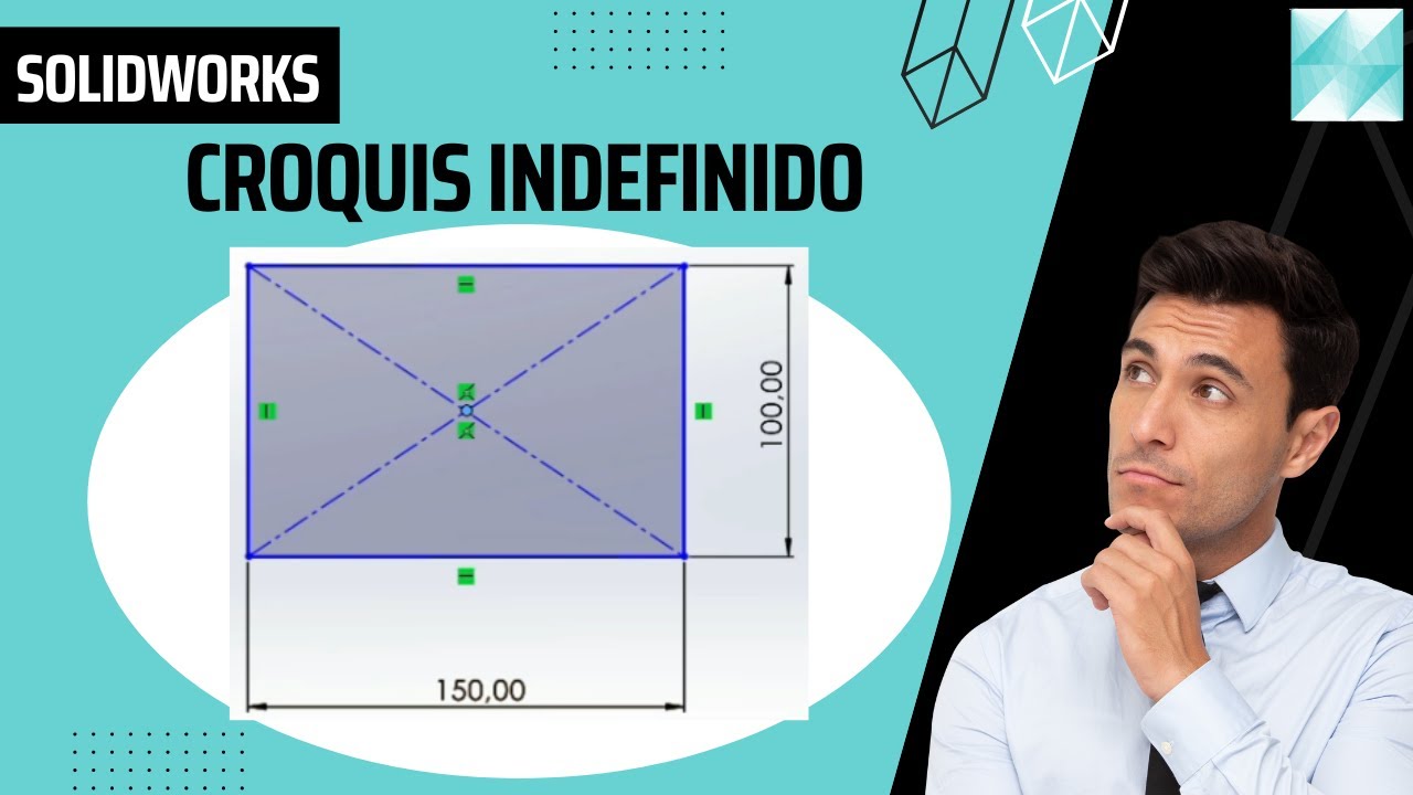 CROQUIS COMPLETAMENTE DEFINIDO || TUTORIAL SOLIDWORKS👌🔥 - YouTube
