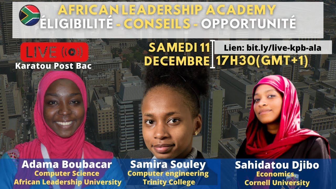 Etudier à African Leadership Academy - Opportunité - Faire partie des ...