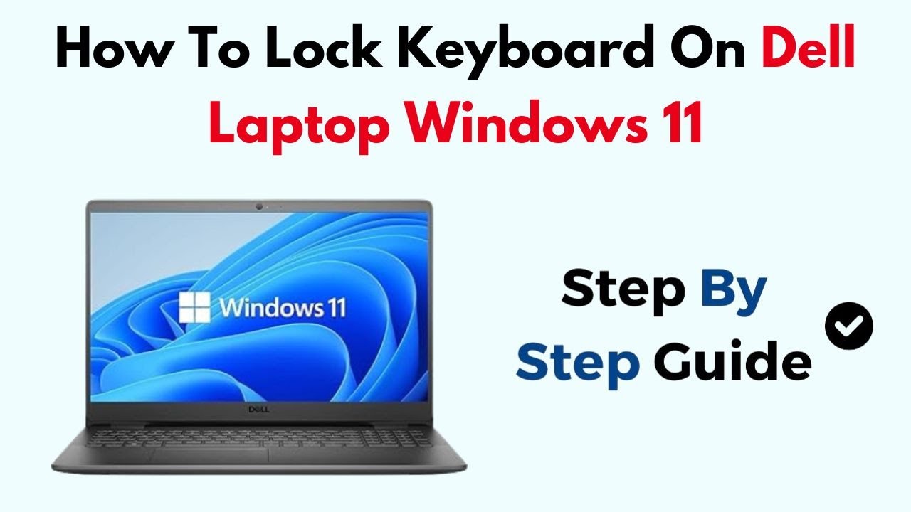 How To Lock Keyboard On Dell Laptop Windows 11 - YouTube