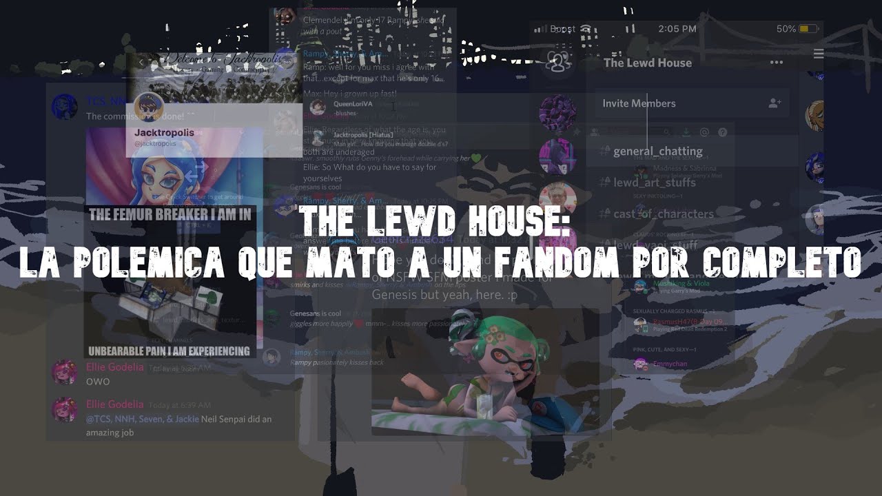 The Lewd House: La Polemica Que Mato a Un Fandom Por Completo. - YouTube