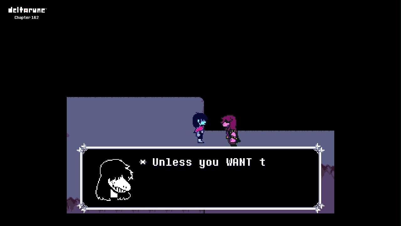 DELTARUNE Chapter 1 part 2: welcome to the dark world - YouTube