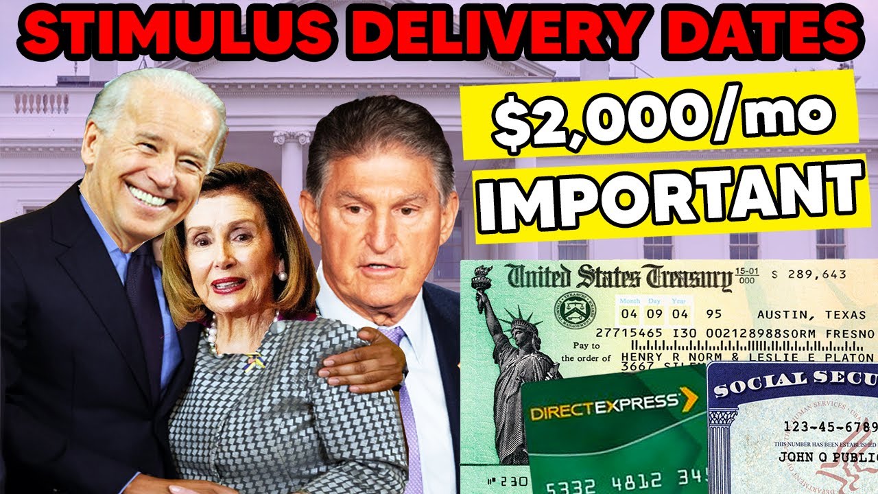 $2,000 STIMULUS PAID OUT OVERNIGHT! CHECK FOR SOCIAL SECURITY SSA, SSI ...