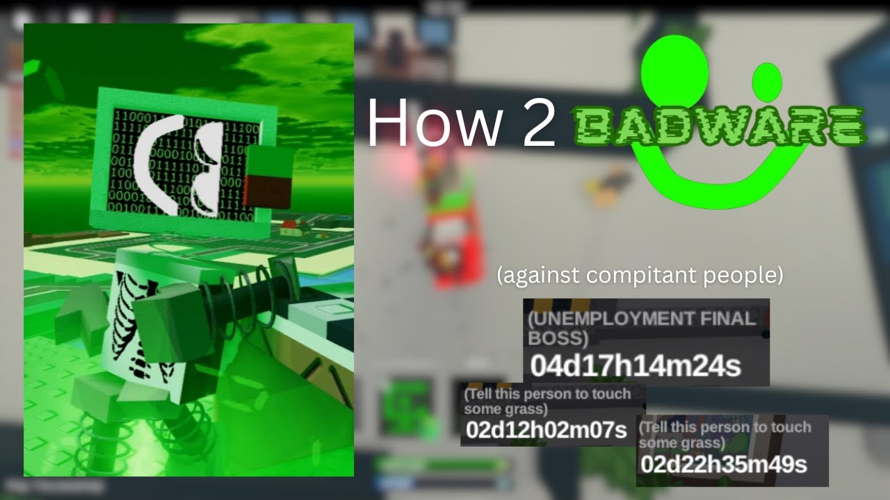 How to use Badware like a pro (Die of Death) - YouTube
