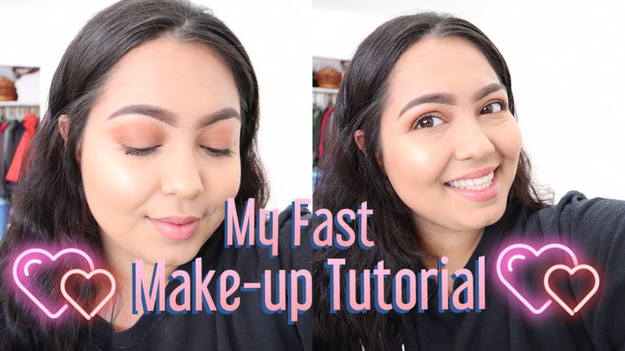 My Fast Make-up Tutorial - YouTube