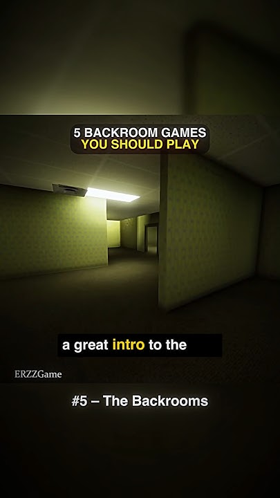 Top 5 Backroom Games That Will Break Your Mind! 😨 - YouTube