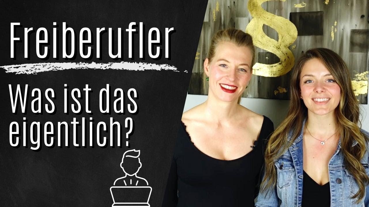 Was sind eigentlich Freiberufler? - Gewerbe vs. Freiberuf - YouTube