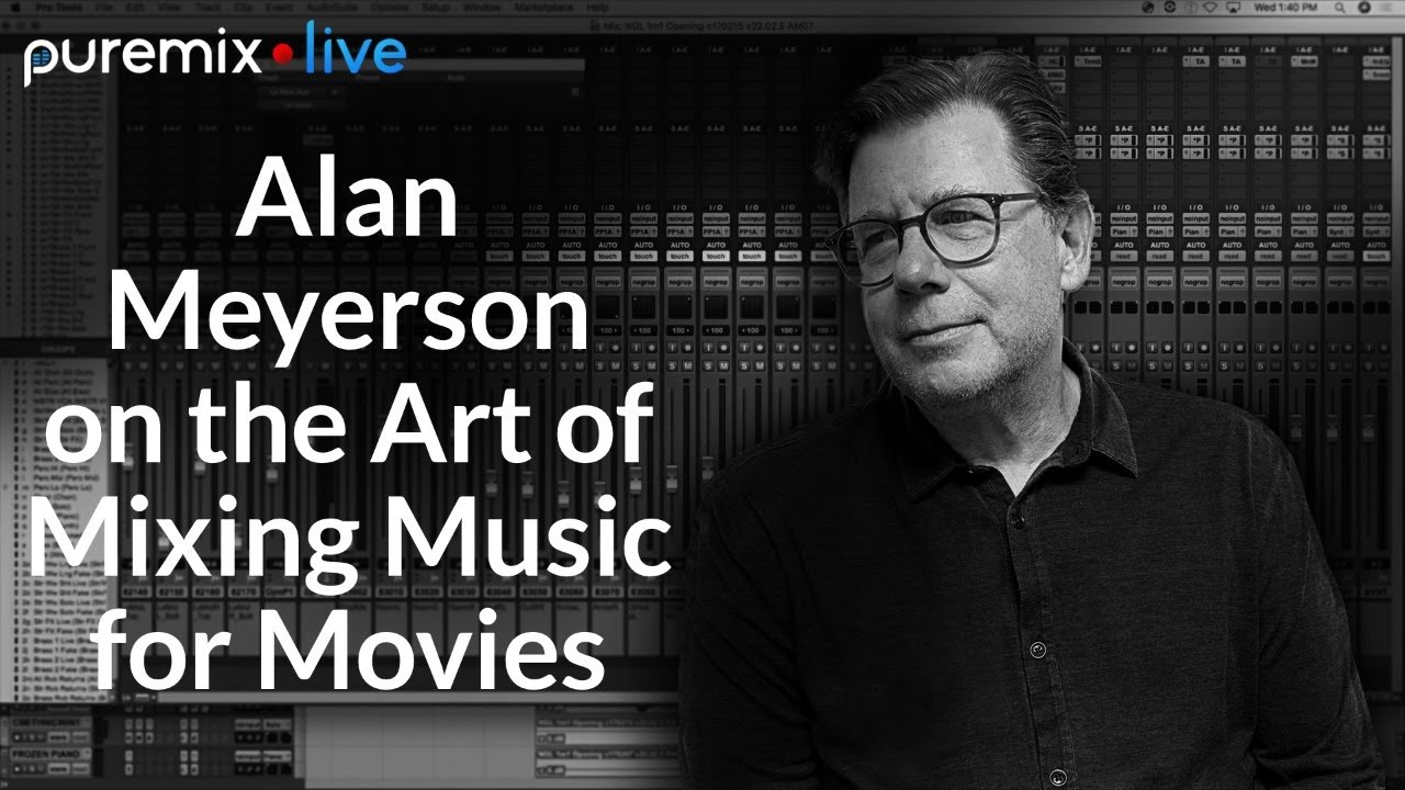 Puremix Mentors | Mixing Music For Movies | Live Q&A Session With Alan ...