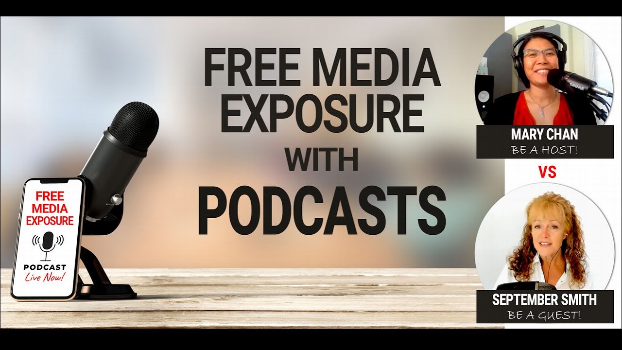 💲 Free Media Exposure with Podcasts - How? Guesting, Hosting or Both 💲 ...