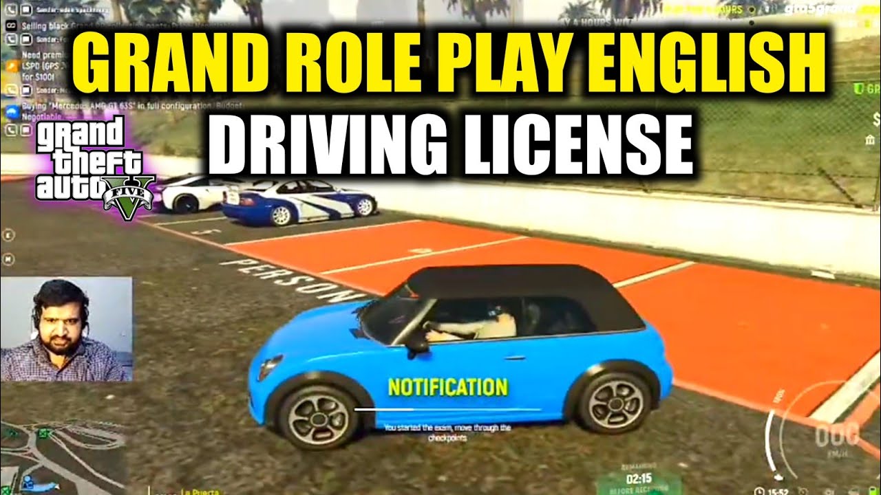 How to Get Driving License in Grand RP - YouTube