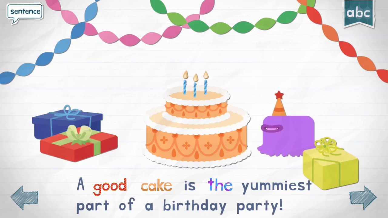 ABC reader games for kids - YouTube