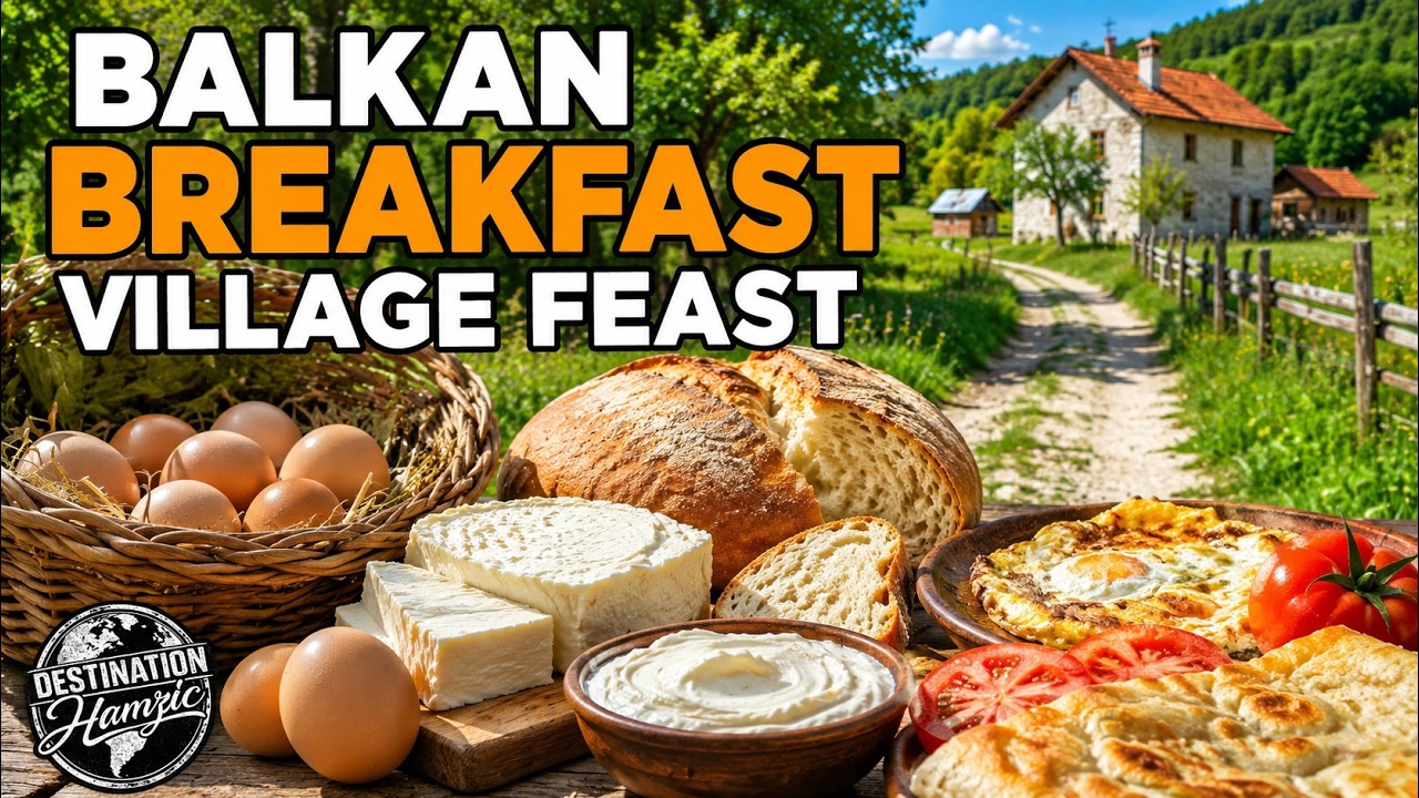 Balkan Breakfast: A Feast in the Village - YouTube