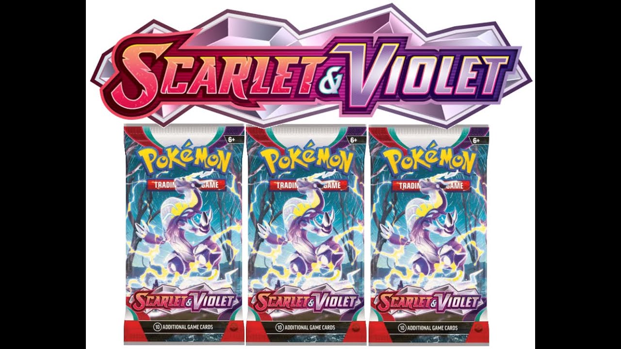 Scarlett & Violet Pack Break! - YouTube
