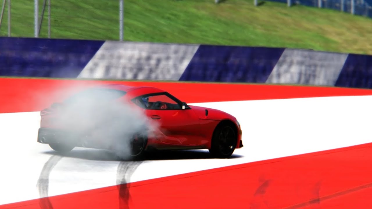 Assetto Corsa - Toyota Supra but with a F1 V10 engine swap @ Red Bull ...