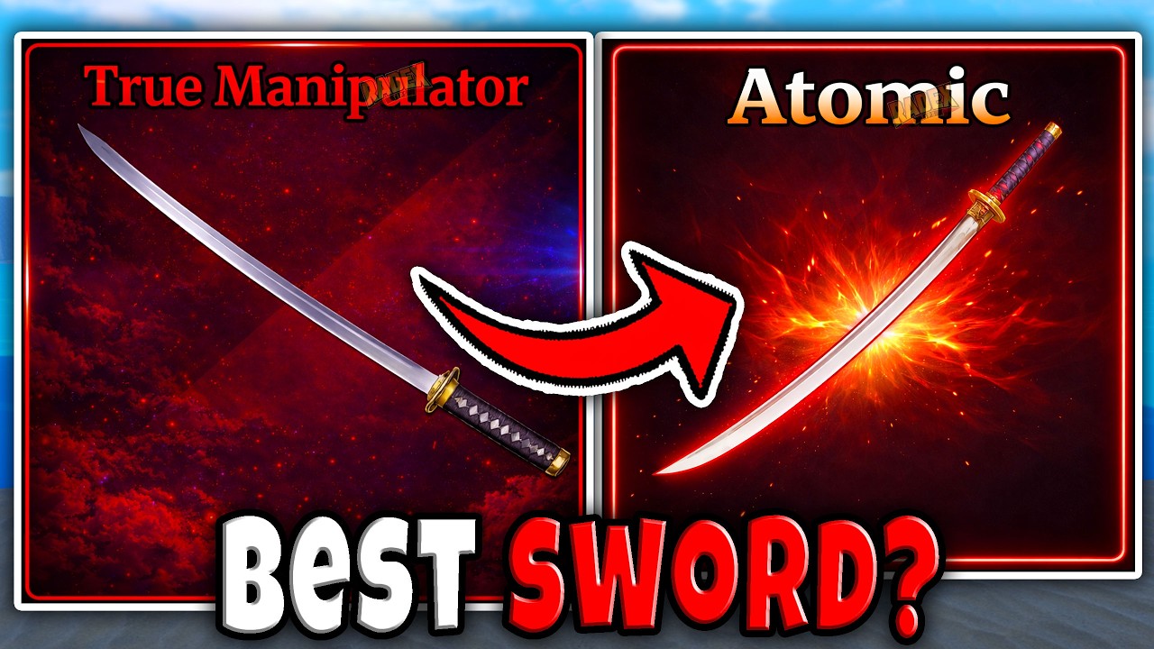 ATOMIC vs TRUE AIZEN MANIPULATOR in SAILOR PIECE WHICH SWORD is THE ...