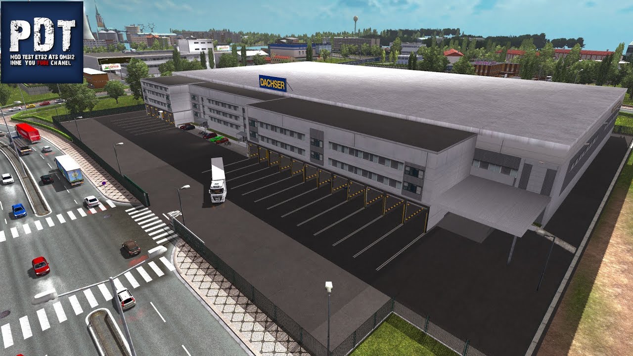 [ETS2. V1.33]...PDT...Prefab Warehouse (Scandinavia garage Link) - YouTube