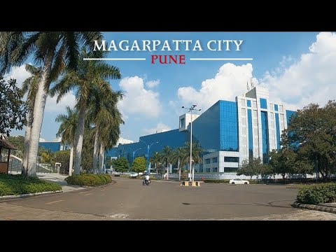 Magarpatta City Drive in 4K | Pune's Internationally Acclaimed Township ...