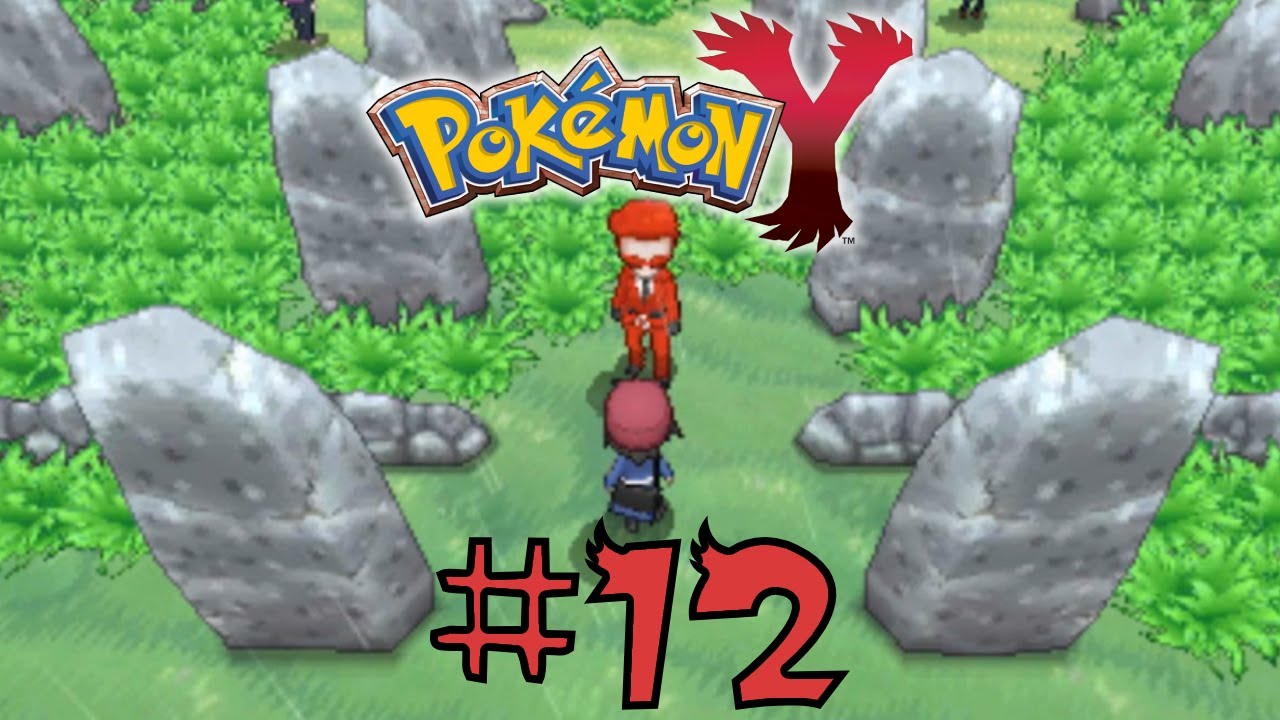 Pokemon Y Walkthrough Part 12 - So Many Stones - YouTube