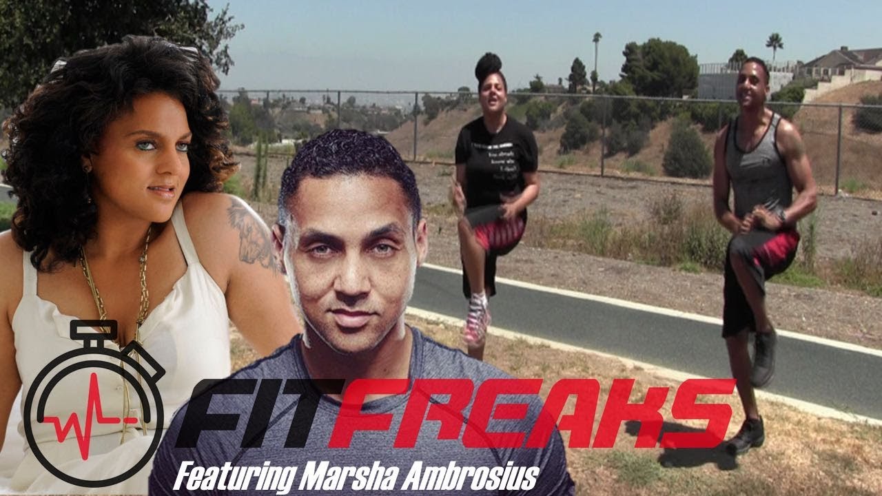 Marsha Ambrosius 5 minute Workout challenge #workoutchallenge # ...