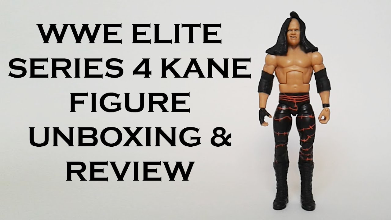 WWE ELITE SERIES 4 KANE FIGURE TRADE ME UNBOXING & REVIEW MATTEL! - YouTube