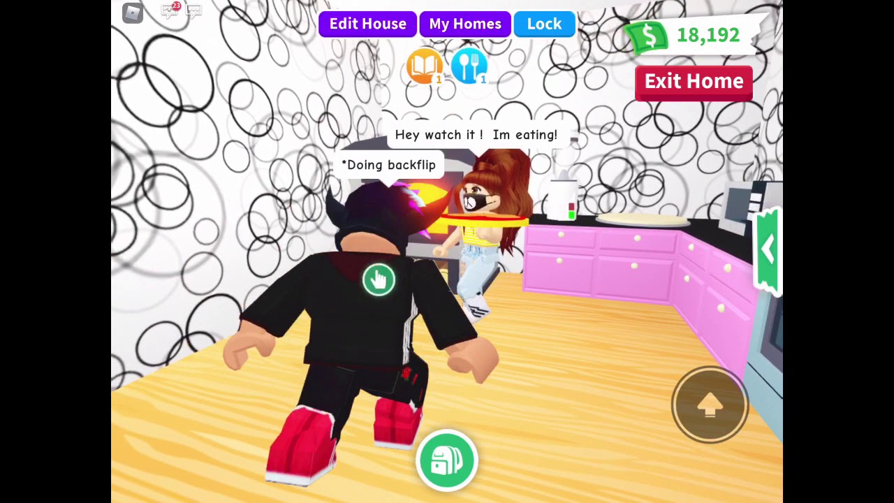 My donut adopt me house tour - YouTube