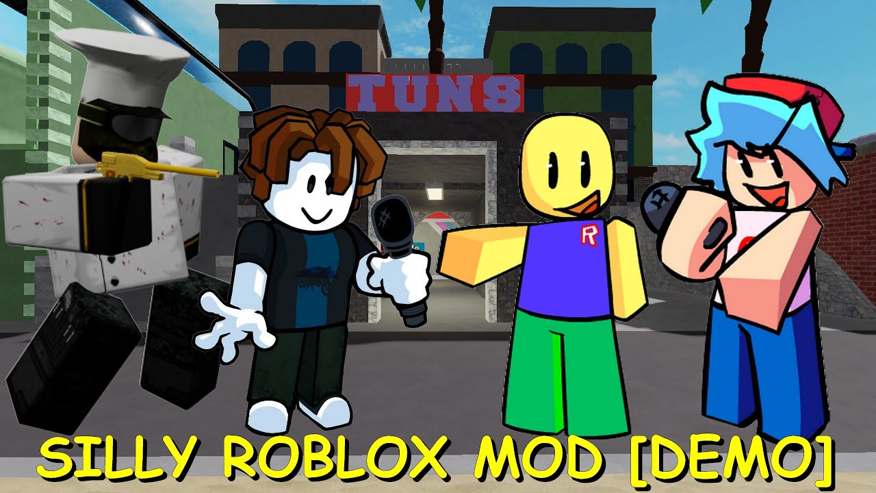 Friday Night Funkin': SILLY ROBLOX MOD [DEMO] Full Week [FNF Mod/HARD ...