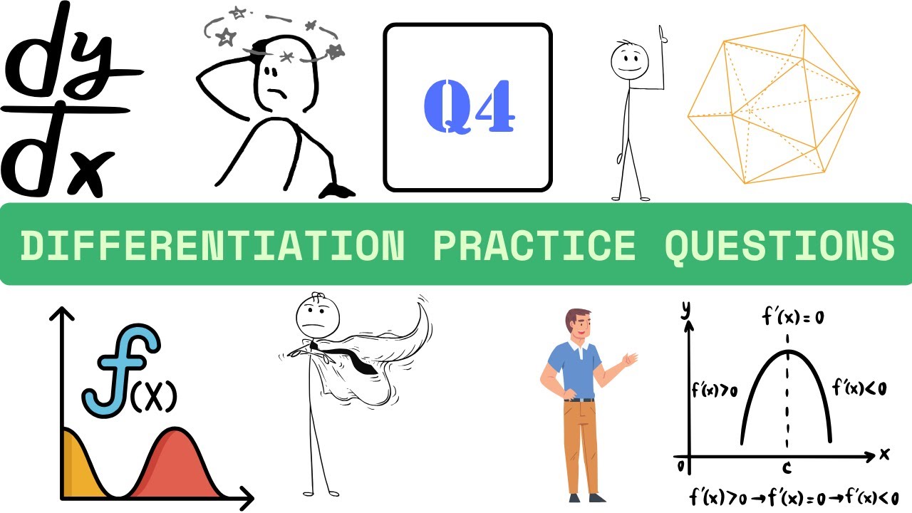 Differentiation Questions Solved Step by Step. - YouTube