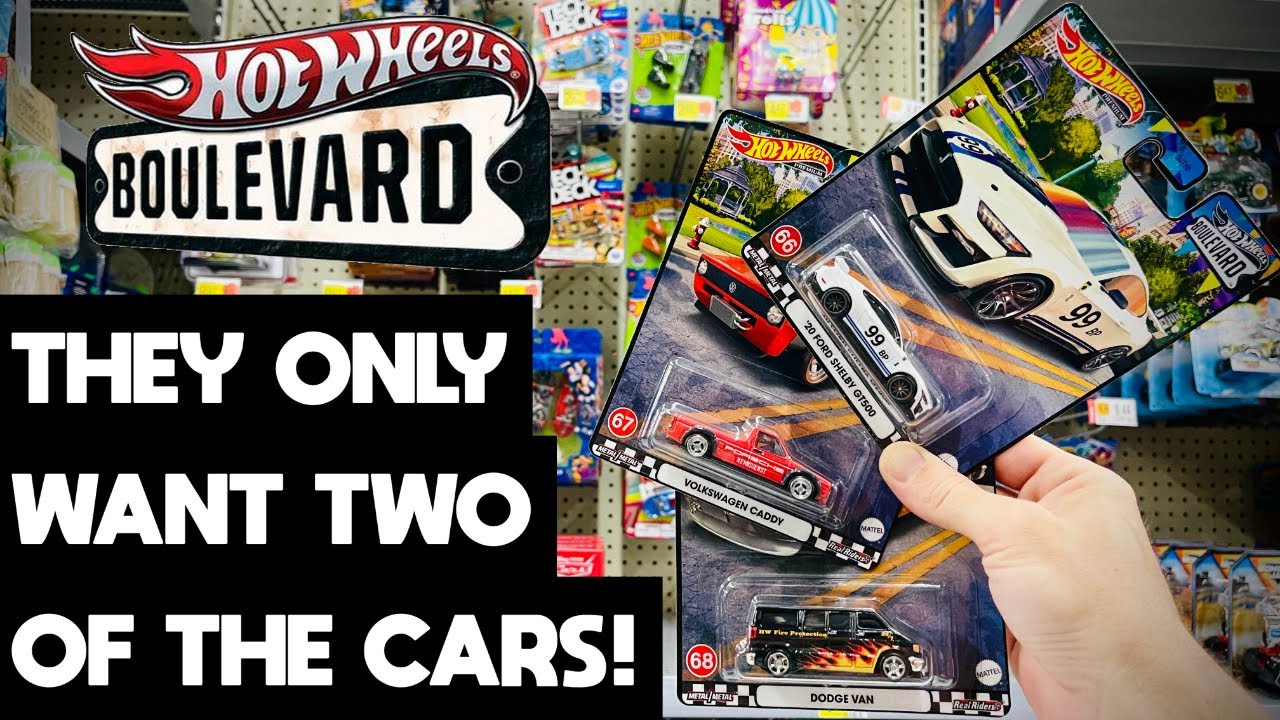IT’S SO WEIRD TO SEE HOT WHEELS BOULEVARD CARS LEFT! THIS HAS NEVER ...
