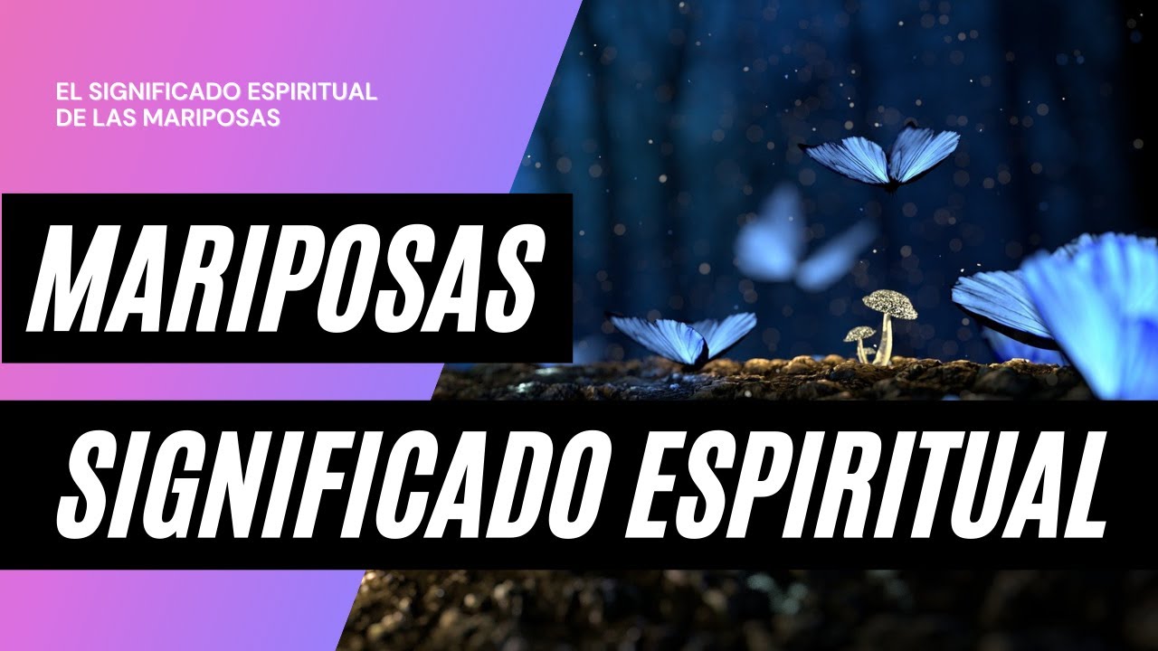 EL SIGNIFICADO ESPIRITUAL DE LAS MARIPOSAS - YouTube