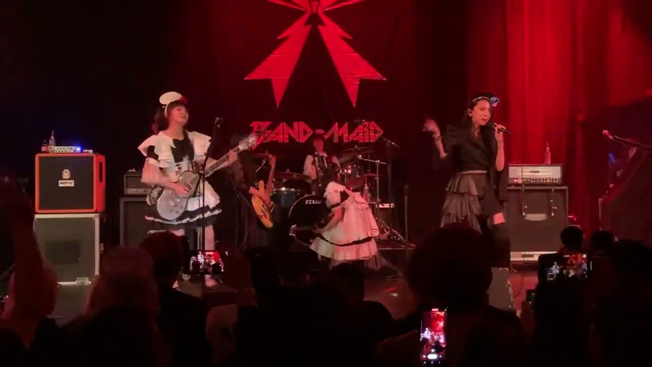 Band Maid at the Neptune Theater in Seattle - YouTube