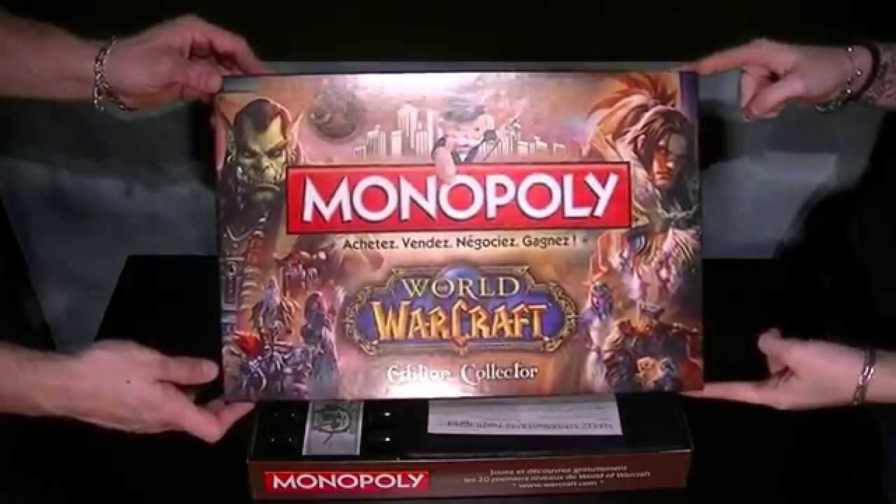 [ Unboxing ] Monopoly World Of Warcraft [ FR ] - YouTube
