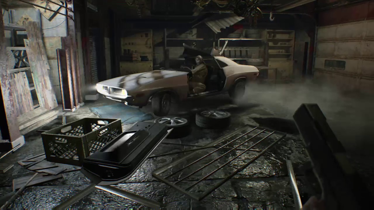 Resident Evil 7 - Jack drives the car? - YouTube