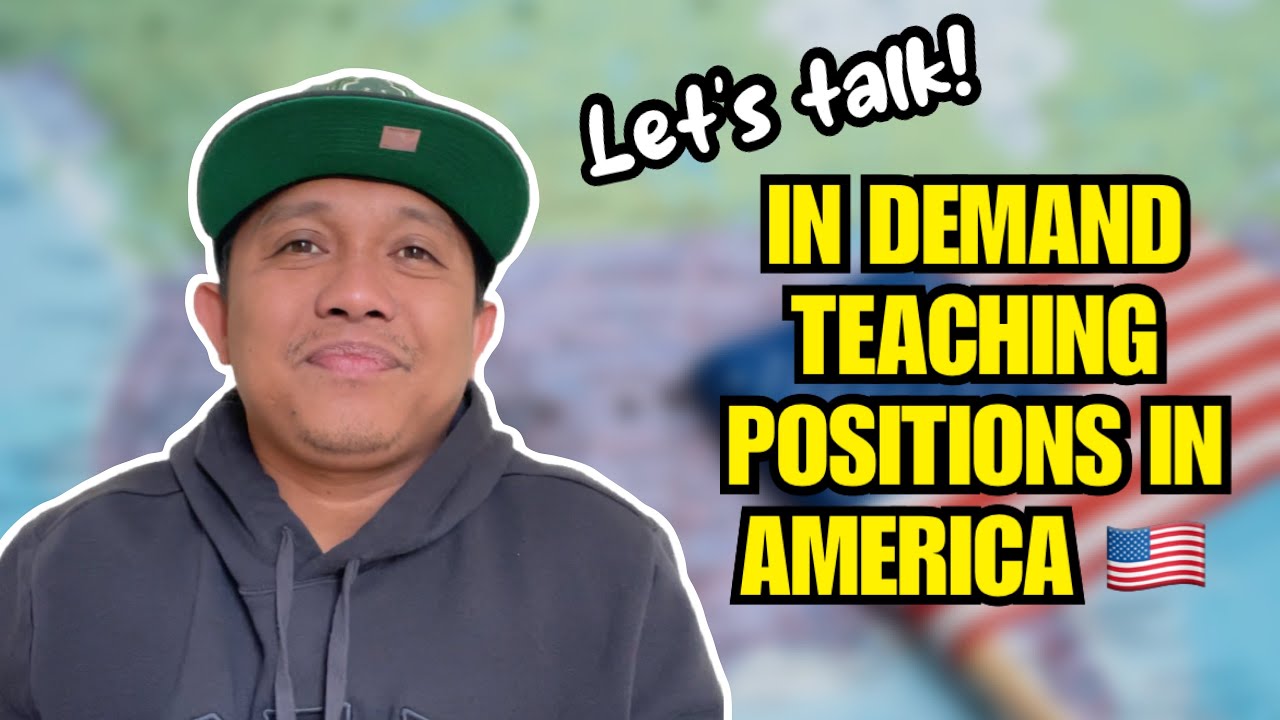 IN DEMAND TEACHING POSITIONS IN AMERICA 🇺🇸 PINOY TEACHERS CAN APPLY ...