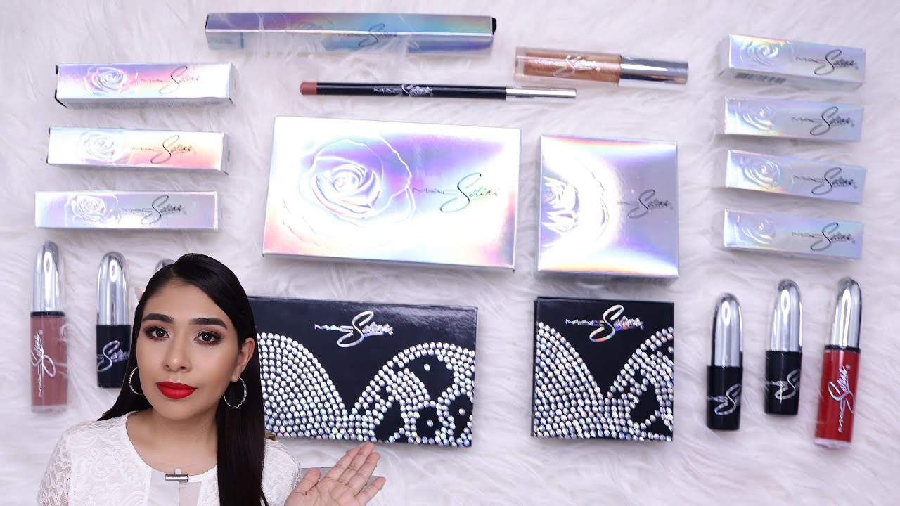 Mac Selena collection 2020 Mac Ft Selena Makeup Collection 2020, Demo y ...
