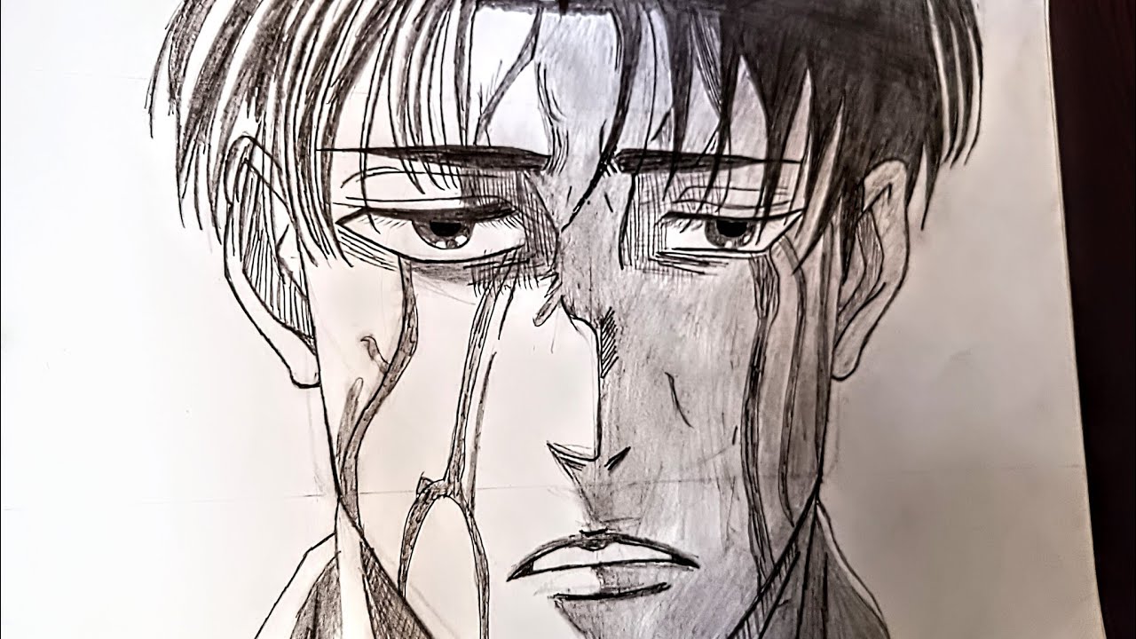 How to draw levi step by step || mr. Artist ||@mr.artist - YouTube