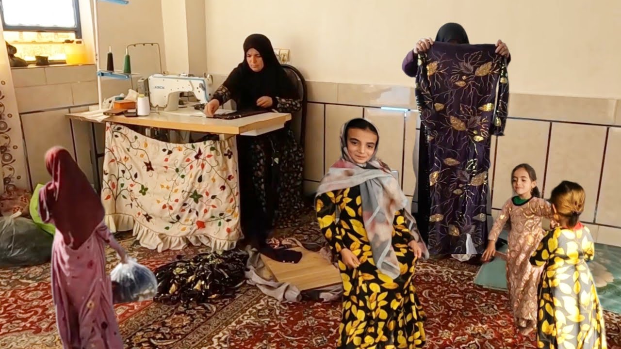 Sewing beautiful nomadic clothes: How do nomads provide themselves with ...