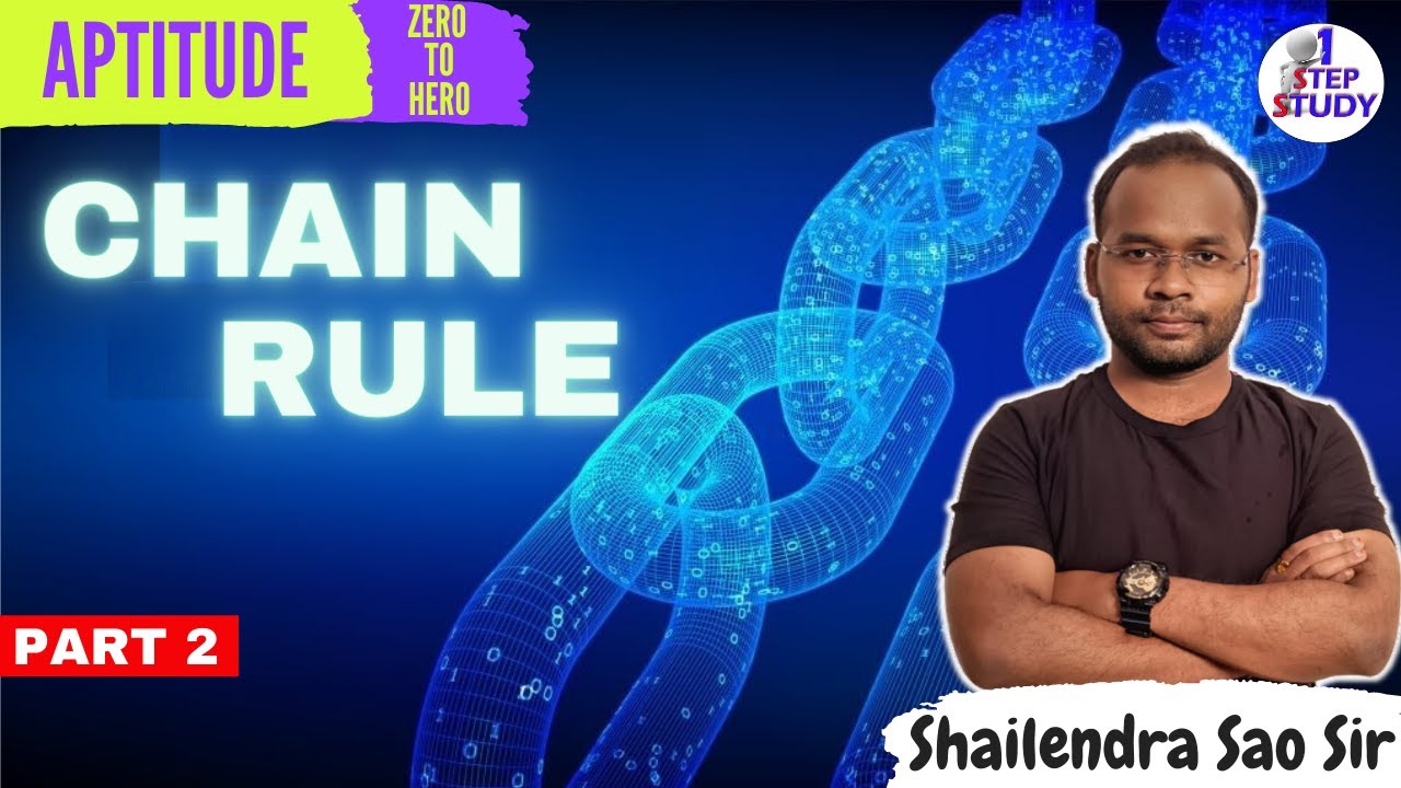 Chain Rule (Part 2) | Zero To Hero | Aptitude Lectures By Shailendra ...