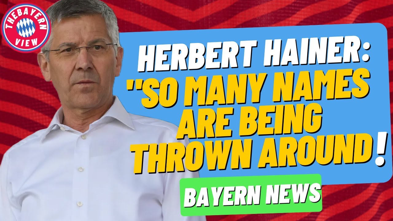 Herbert Hainer speaks about Bayern Munich Transfers! - Bayern Munich ...