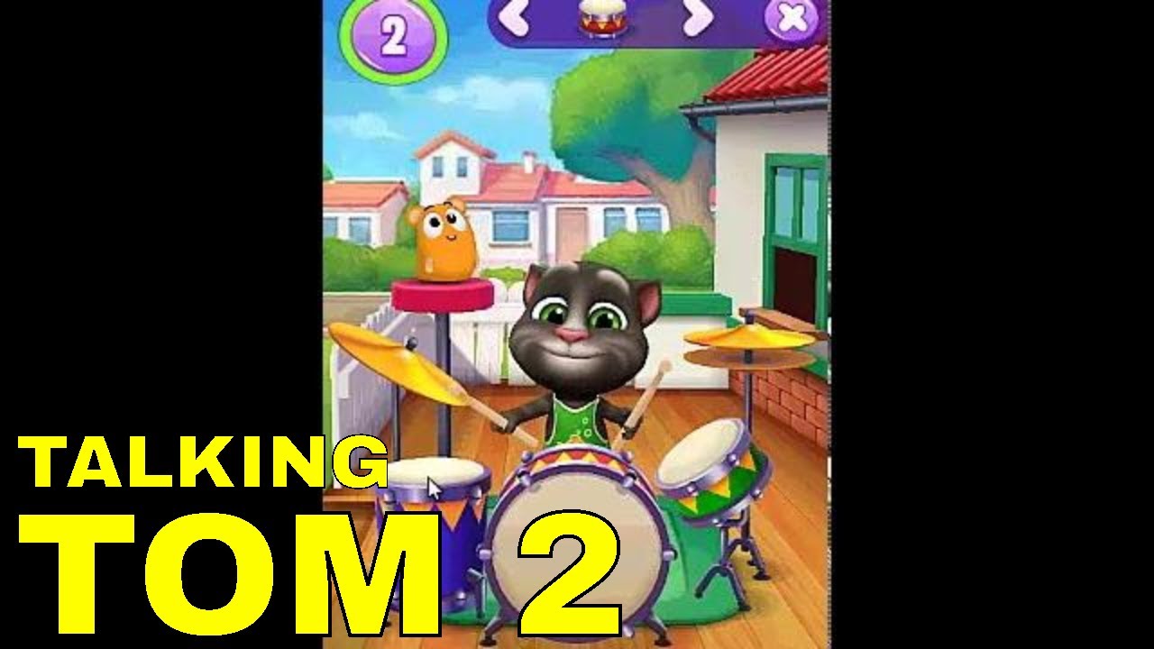 Talking Tom 2 Happy Lets Play for Beginner! - YouTube