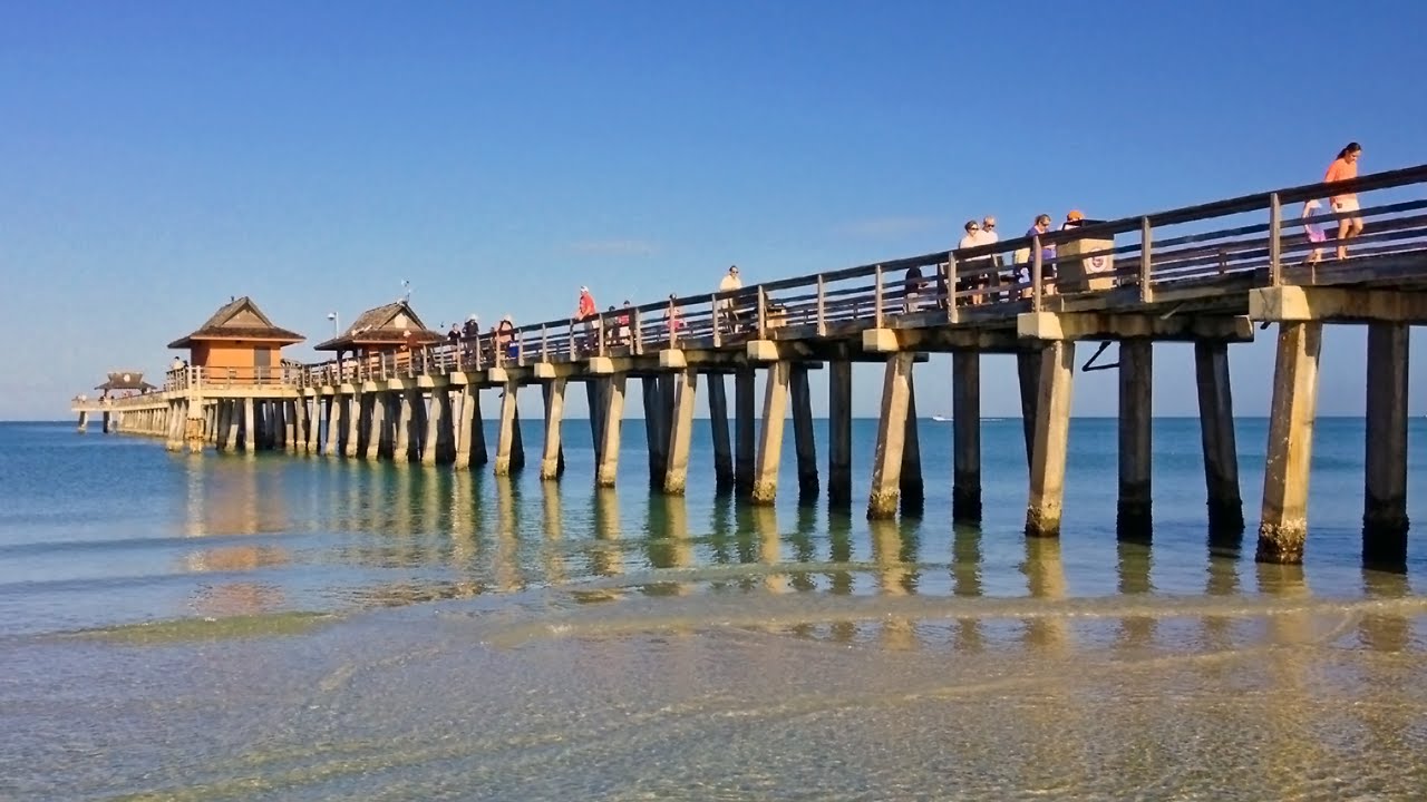A Spring Morning at the Historic Naples Pier - YouTube