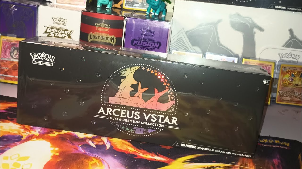 Arceus premium collections box - YouTube