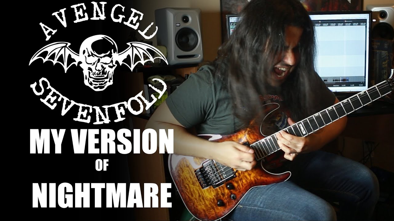 NIGHTMARE A7X FULL GUITAR PLAYTHROUGH - YouTube