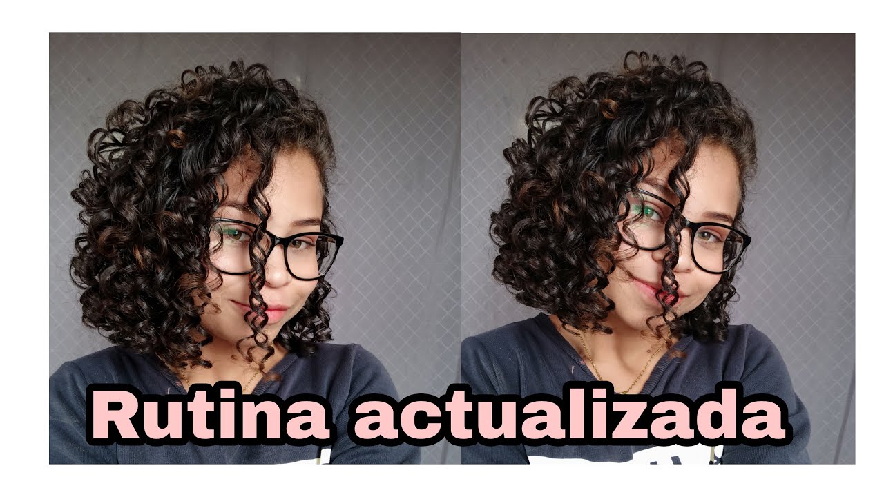 RUTINA ACTUALIZADA CABELLO RIZADO CORTO| Rizos 2c 3a - YouTube
